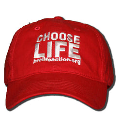 Choose Life Baseball Cap – Pro-Life Action Store